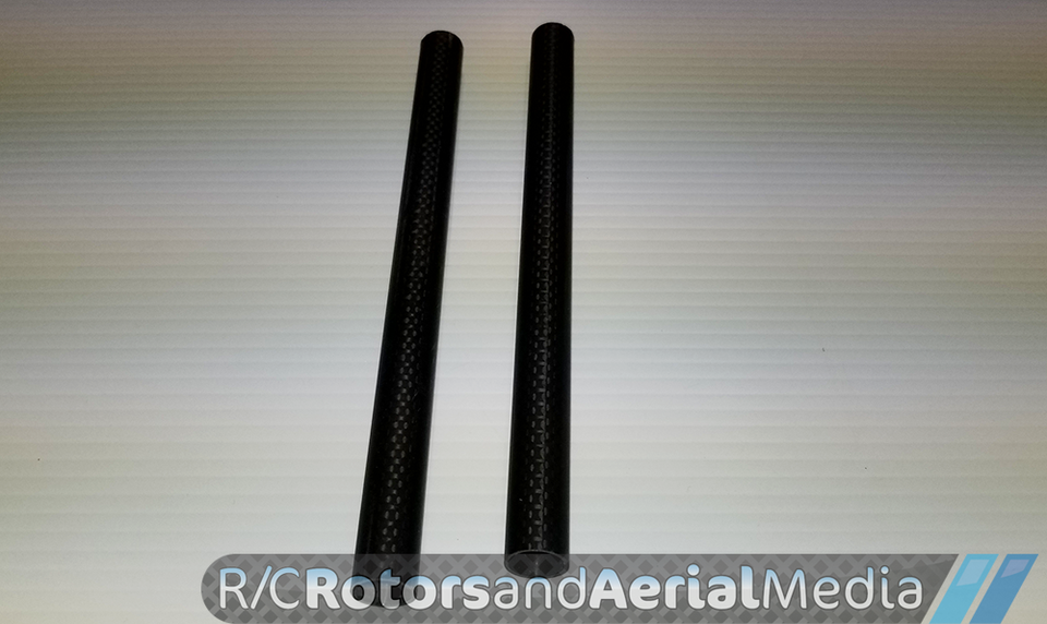 15MM OD X 13MM ID X 180 MM Carbon Fiber Tube Tail Boom Multi Rotor 3K ...