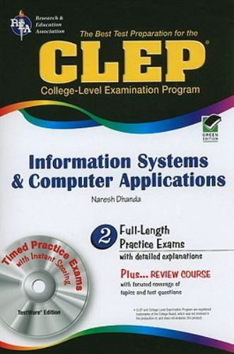 CLEP Information Systems & Computer Applications w/ CD-ROM (CLEP Test ...