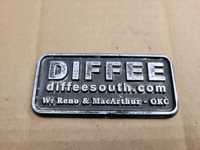 Diffee South Ford Lincoln Oklahoma OK Car Dealership Emblem Badge Logo ...