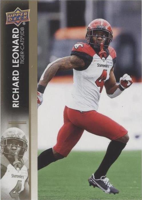 2022 Upper Deck CFL - Richard Leonard #44 Gold (RC) for sale online | eBay