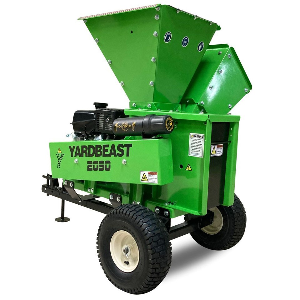 Yardbeast Chippers YB2090 3.5-Inch Wood Chipper-Shredder 14HP ATV ...