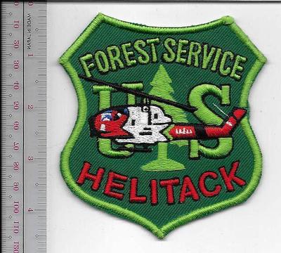 Air Attack Helitack USFS US Forest Service Helicopter Fire Fighters ...