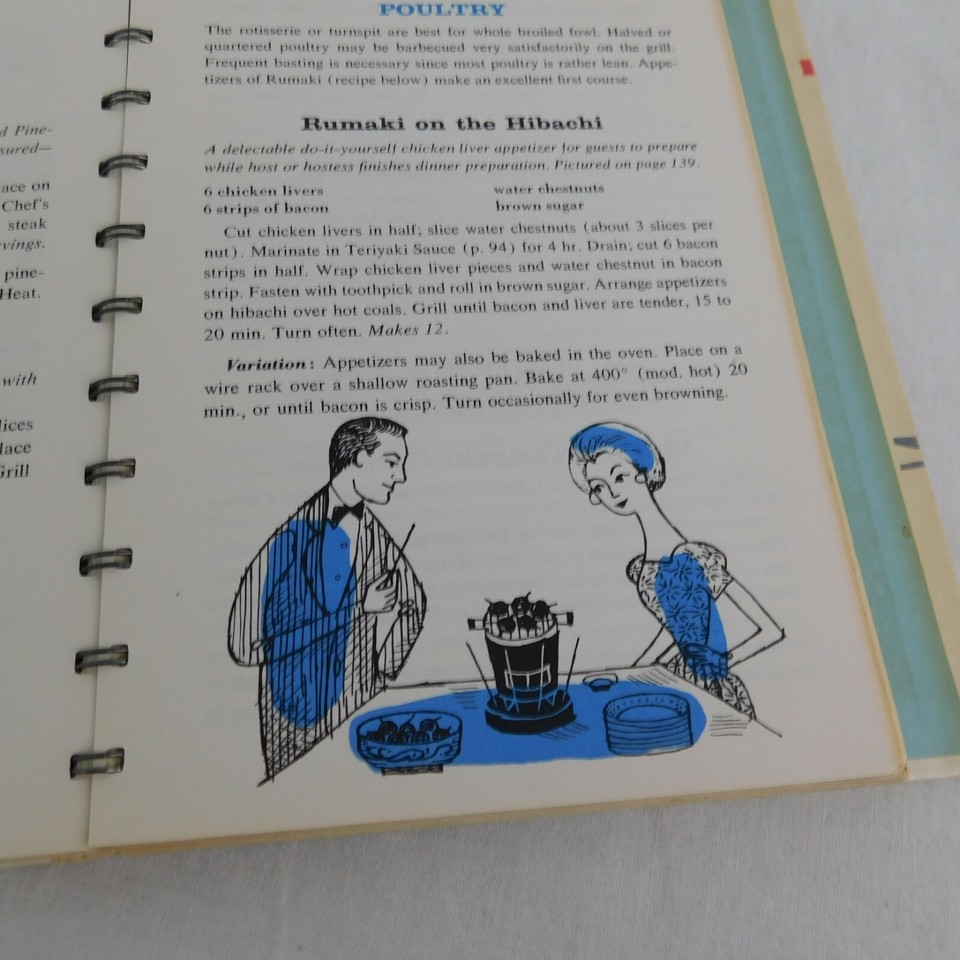 Betty Crocker's Outdoor Cook Book Wire Bound 1961 Golden Press ...