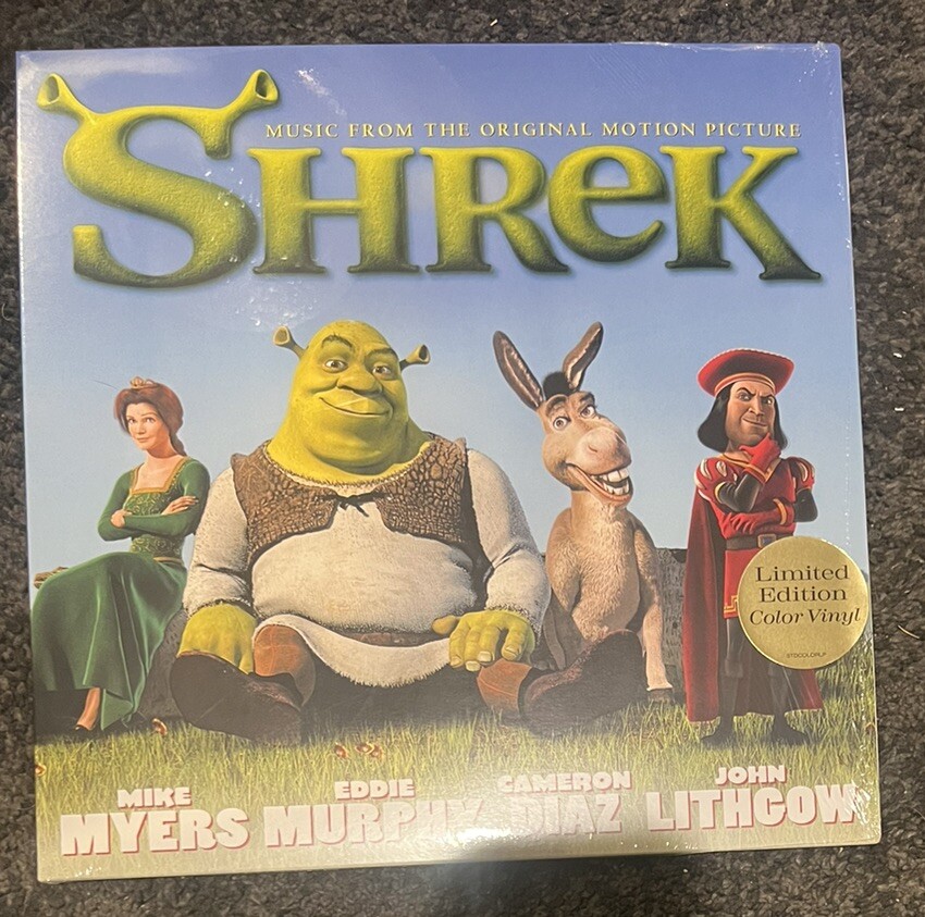 shrek soundtrack music from the motion picture (limited swamp green ...