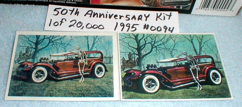 1995 Li'l Coffin 1/24 Monogram NEW Model Car Kit 50th Limited Ed + 3 ...