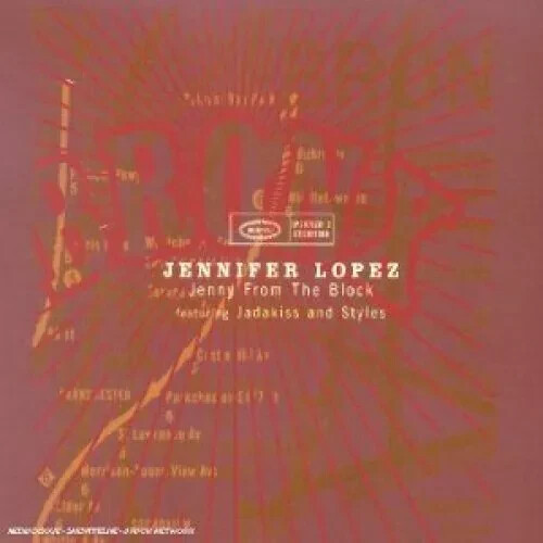 Jennifer Lopez Jenny from the block (2002,feat. Jadakiss .. [Maxi-CD ...