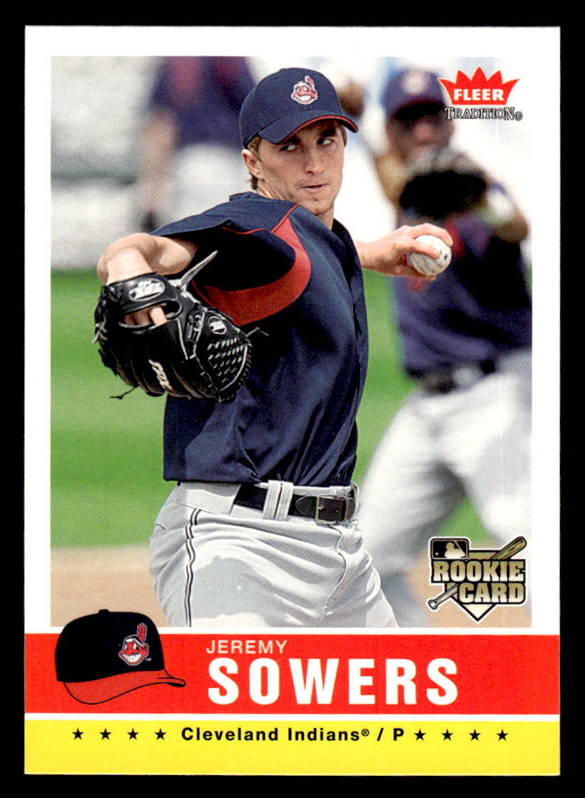 2006 Fleer Tradition Jeremy Sowers #85 Cleveland Indians | eBay