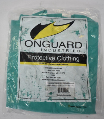 Onguard Protective Clothing PVC Coverall w Inner Cuff & Ankles Attached ...