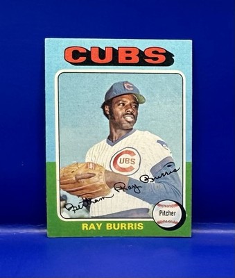 1975 TOPPS RAY BURRIS #566 CHICAGO CUBS | eBay