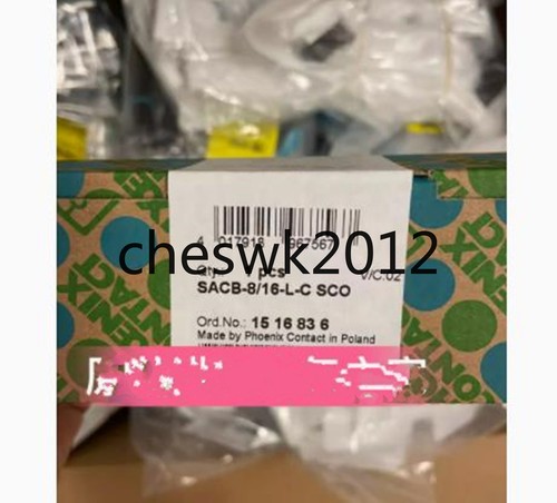1PCS NEW IN BOX Phoenix Sensor/actuator junction box SACB-8/16-L-C SCO ...