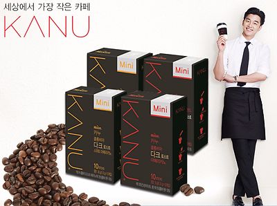 Maxim Korea KANU Premium Instant Coffee 10 Sticks K-Drama Goblin Hero ...