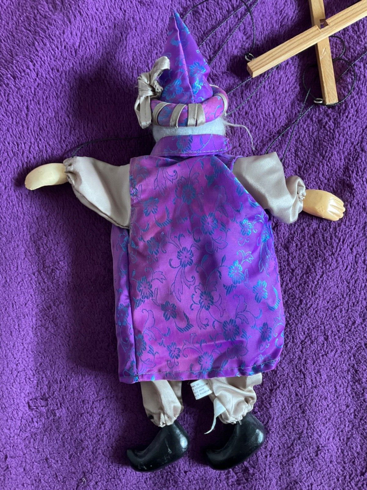 WIZARD, String Puppet, by Grove International. 17 ins Puppet, strings ...
