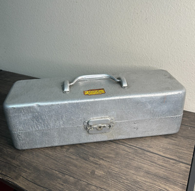 WALTON PRODUCTS Grip Loc Aluminum Tackle Tool Box 18" Large 3775 | eBay