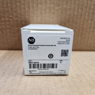 New Allen-Bradley 800T-N310 * Protective Ring for Standard Push-Pull ...