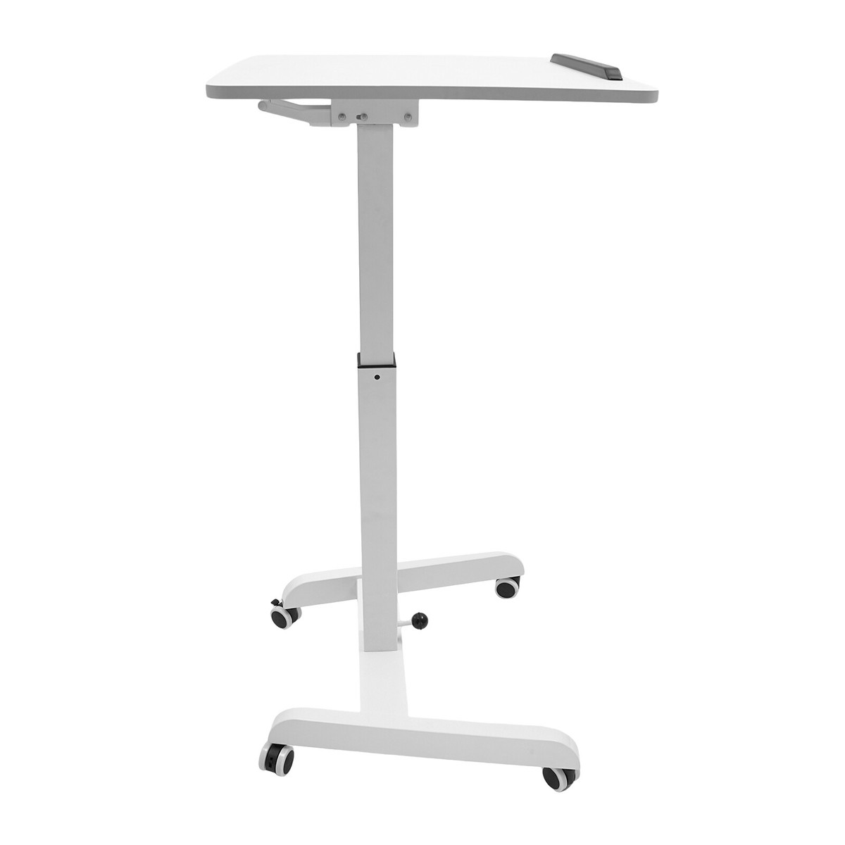 Mobile Home Buy HAOOAH Pneumatic Adjustable Height Desk, Laptop ...