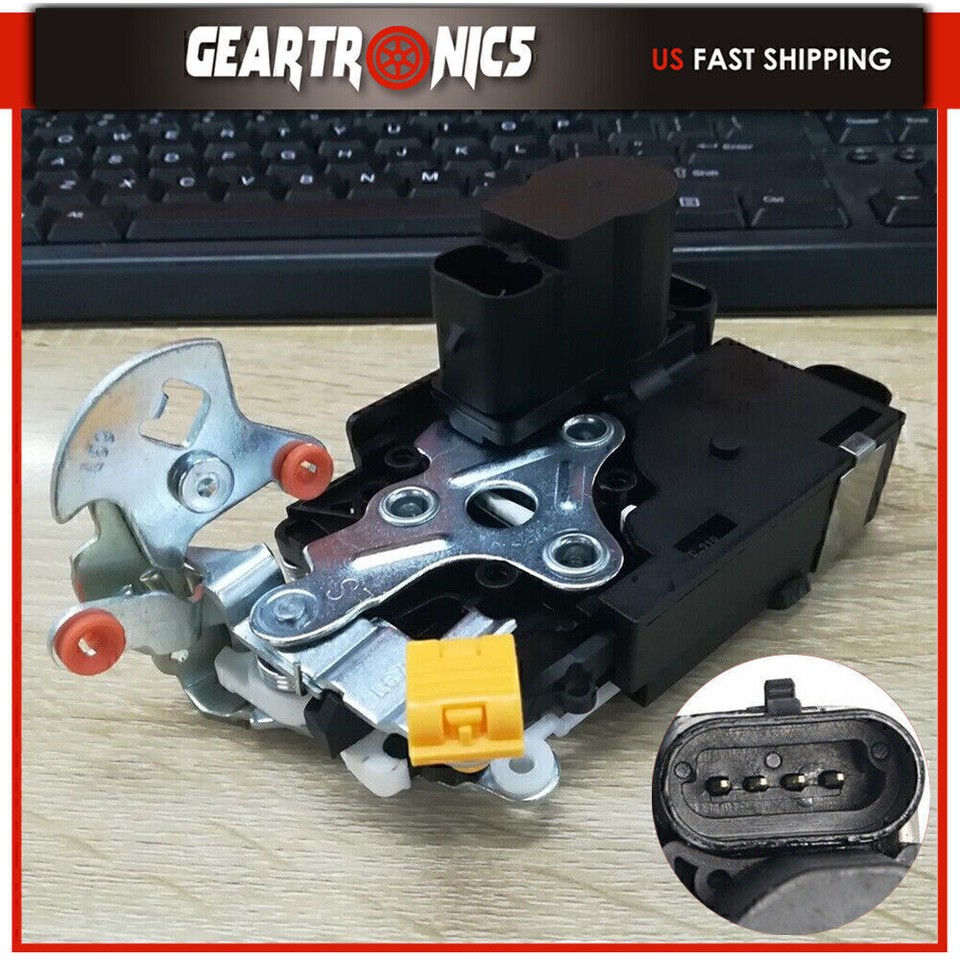 Door Lock Actuator &Integrated Latch LH Driver Side Front 15110643 Fit ...