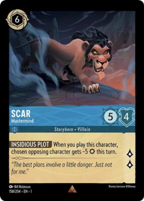 Scar - Mastermind - 158/204 - Rare Light Play Magic the Gathering MTG ...