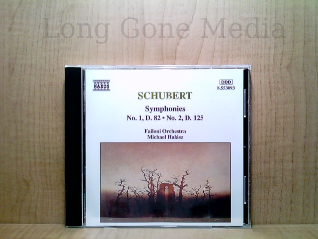 Franz Schubert: Symphonies Nos. 1, 2 by Failoni Orchestra, Michael ...