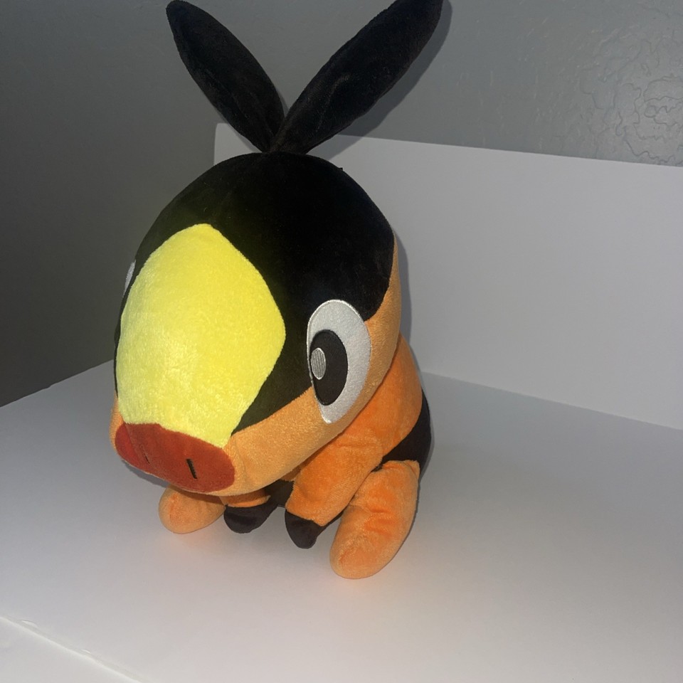 Pokémon Tepig Backpack Plush W/ Zipper & Straps EUC | eBay