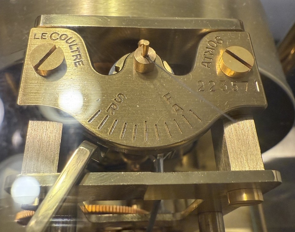 Jaeger LeCoultre Atmos 528 Calibre Clock Parts Or Repair | eBay
