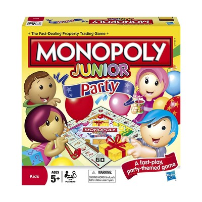 Hasbro Monopoly Hasbro Monopoly Junior - Party Ed Box Fair/VG+ | eBay