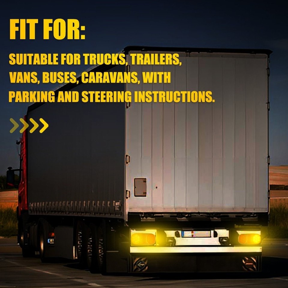 2x RV Camper Trailer Truck Rear Turn Signal 12V LED Waterproof Tail ...