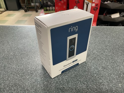 Ring Wired Doorbell Pro 2 Video 1536p HD 3D Motion Detection Night ...