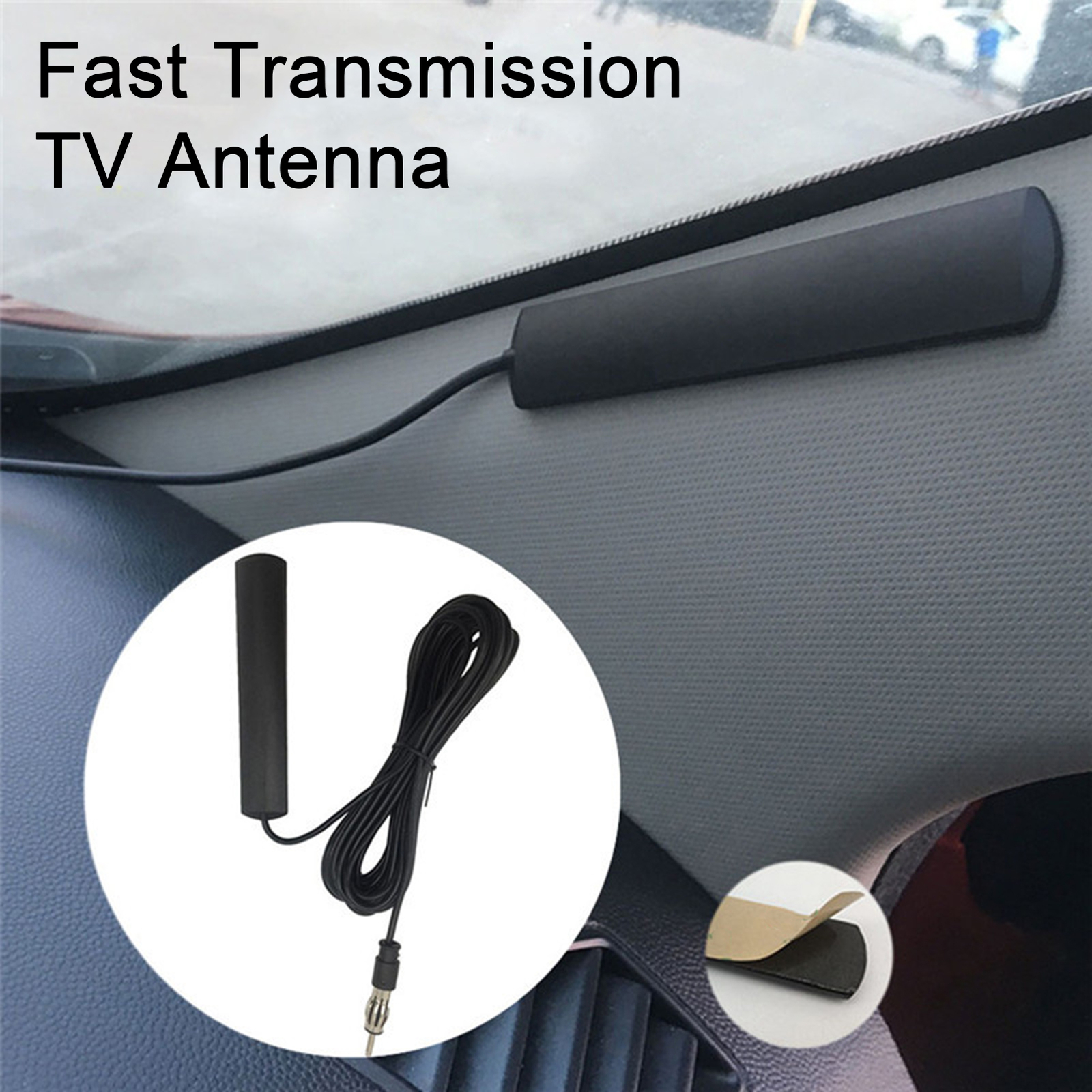 Ant-309 Digital Tv Antenna Plug Play Signal-reception Widely Compatible ...