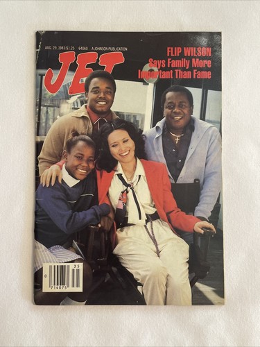 1983 August 29 JET Magazine, Flip Wilson & Family (MH38) | eBay