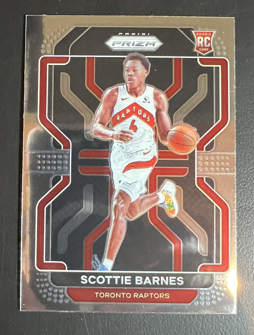 2021-22 Panini Prizm NBA Scottie Barnes Rookie Card RC #320 Toronto ...
