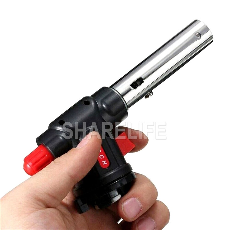 Butane Gas Torch Blow Torch Iron Welding Soldering Fire Lighter Frame ...