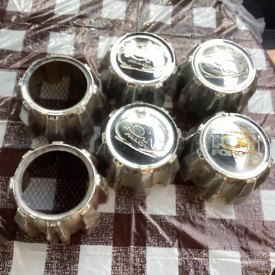 Chrome ION Alloy Wheel Rim Center HUB Caps Set Of 6 11531580F-1 C101710 ...