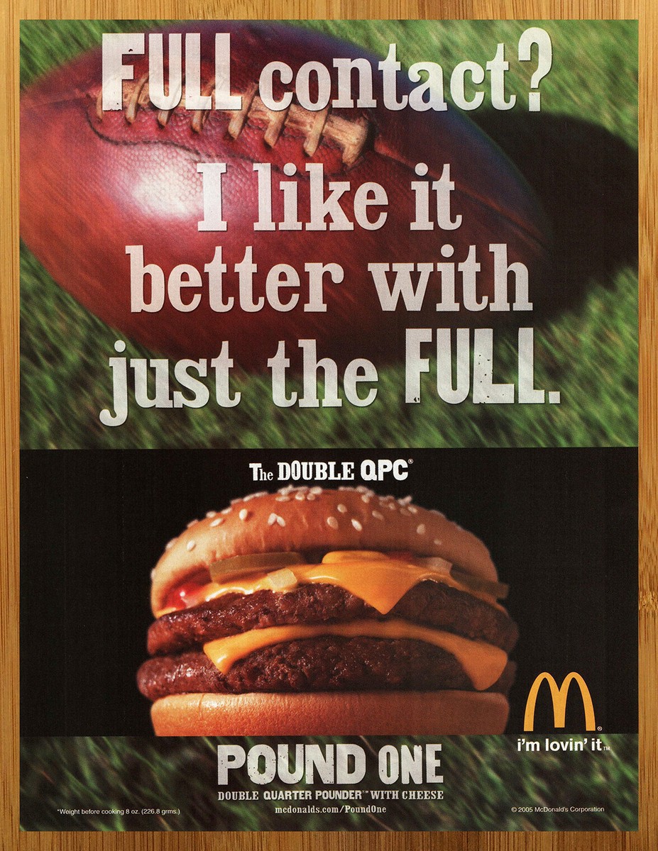 Advertisement Posters Mcdonalds