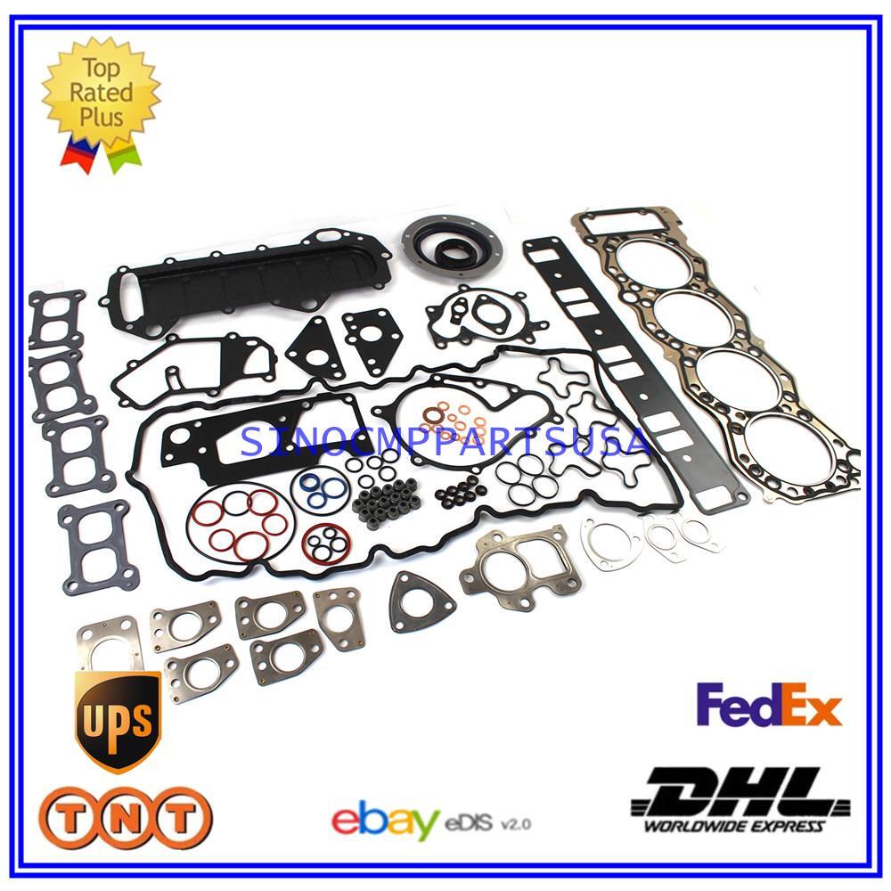 New Full Overhaul Gasket Set Kit For 4M50 4M50T Mitsubishi Engine ...