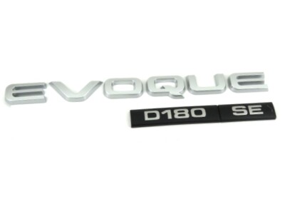 Genuine New RANGE ROVER EVOQUE D180 SE REAR BADGE Boot Emblem For L551 ...