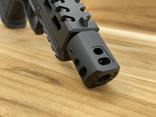 Muzzle Brake Compensator Glock 17, 19, 26 Springfield Hellcat 1/2x28 ...
