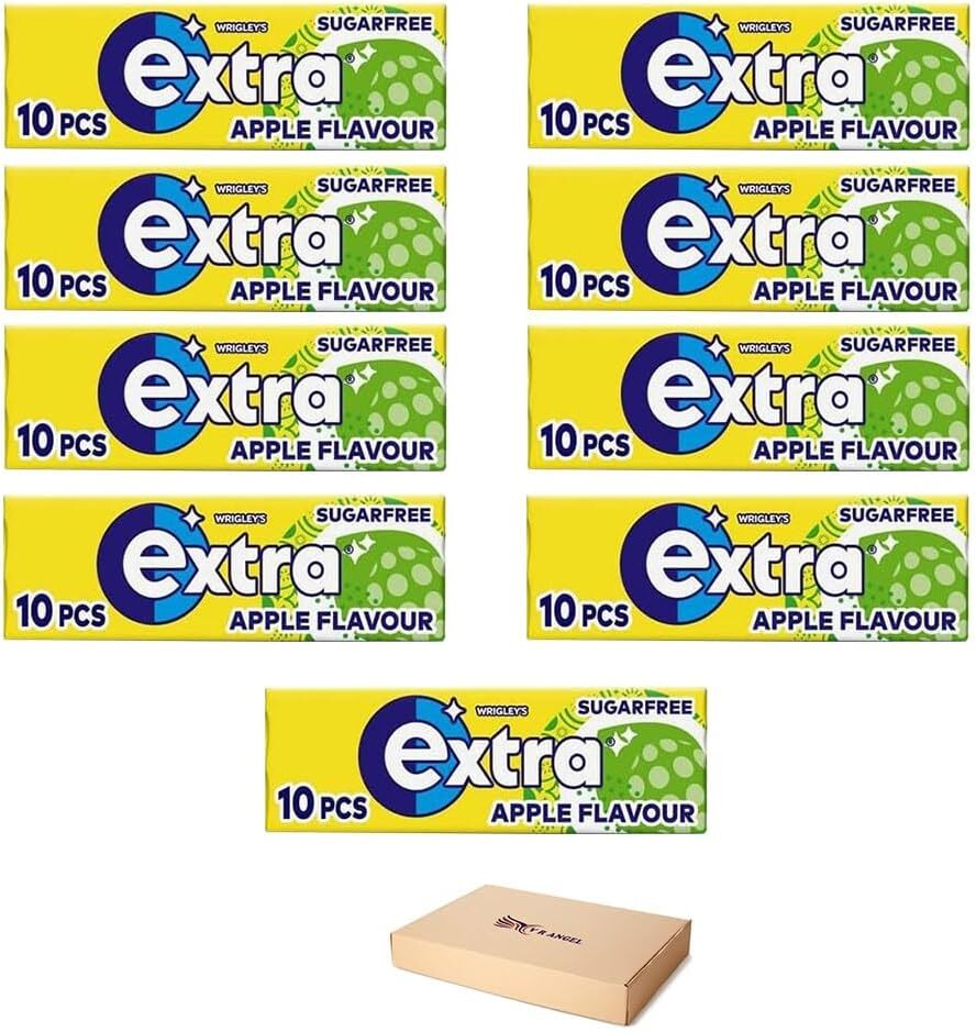Extra Chewing Gum 9 x Sugar Free Selection Fresh Bulk box All Mix ...