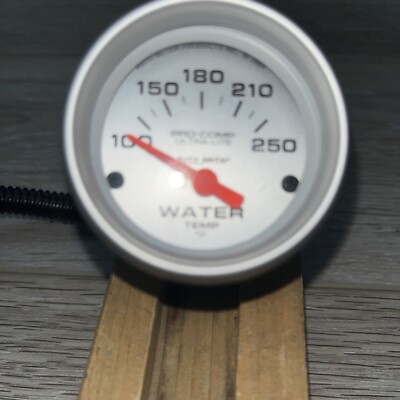 Auto Meter 200762-33 Pro-Comp Ultra Lite Marine Water Temperature Gauge ...