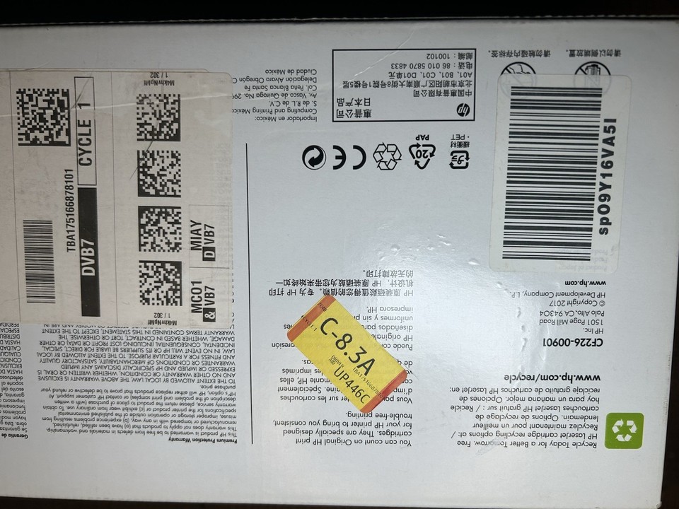 HP 26A CF226A Black Toner Cartridge for LaserJet Pro M402 M426 Series ...