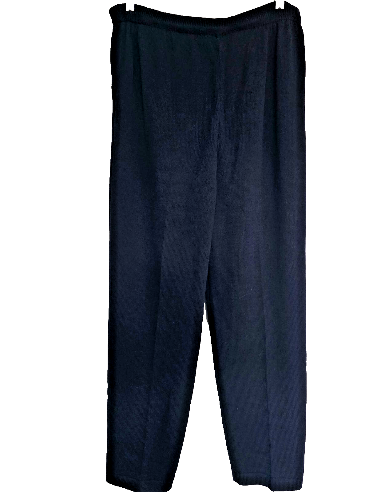 Women's St John Separates Santana Knit Navy Blue Front Pleat Pants ...