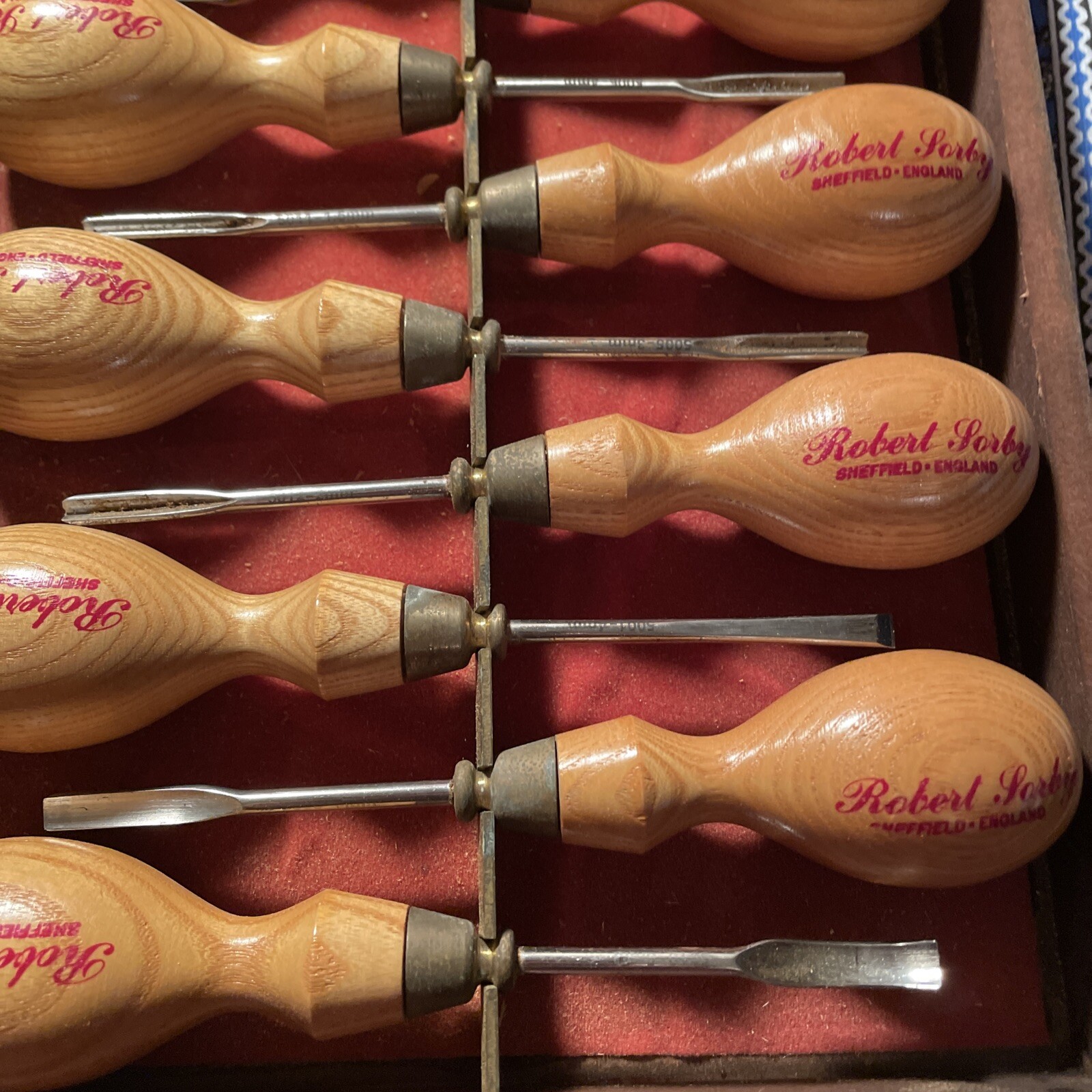 Robert Sorby set of Twelve micro wood, turning tools | eBay