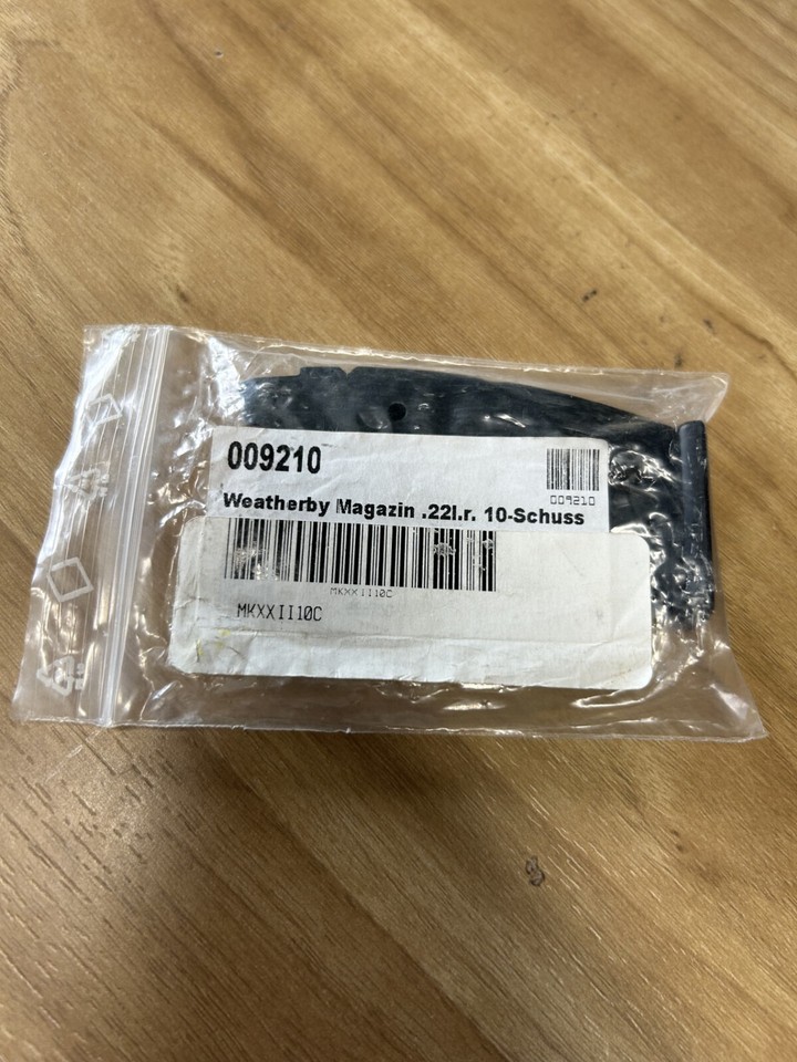 Weatherby Mark XXII Rifle, Magazine- 10 Shots .22lr/ 17 HM2, NEW ...
