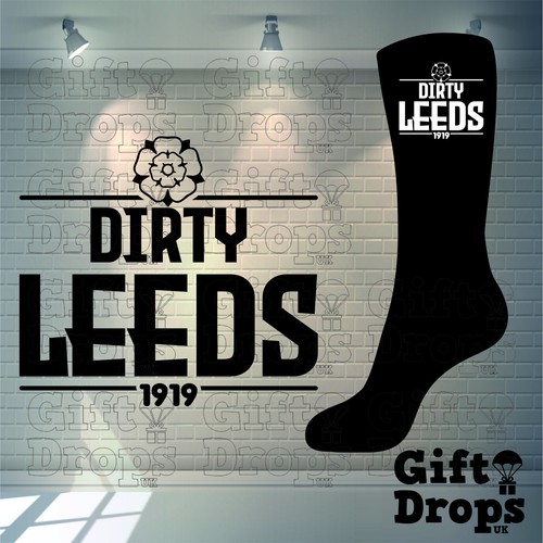 socks leeds united dirty leeds football lufc gift mot alaw | eBay UK