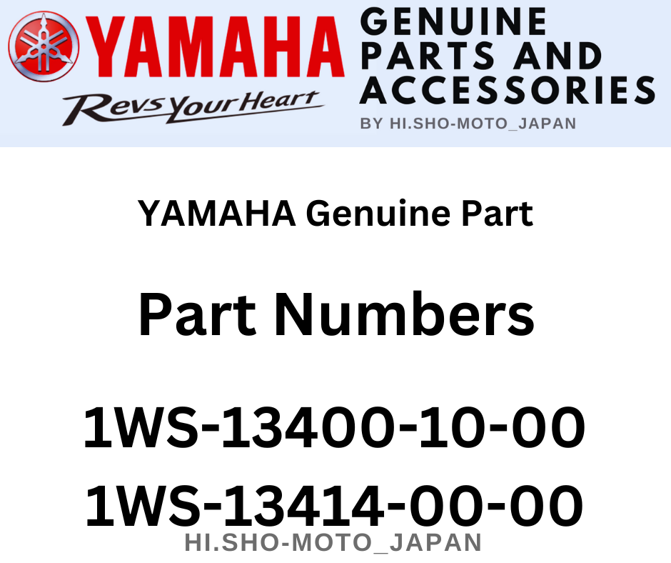 YAMAHA Genuine OEM Part 1WS-13400-10-00 & 1WS-13414-00-00 Gasket and ...
