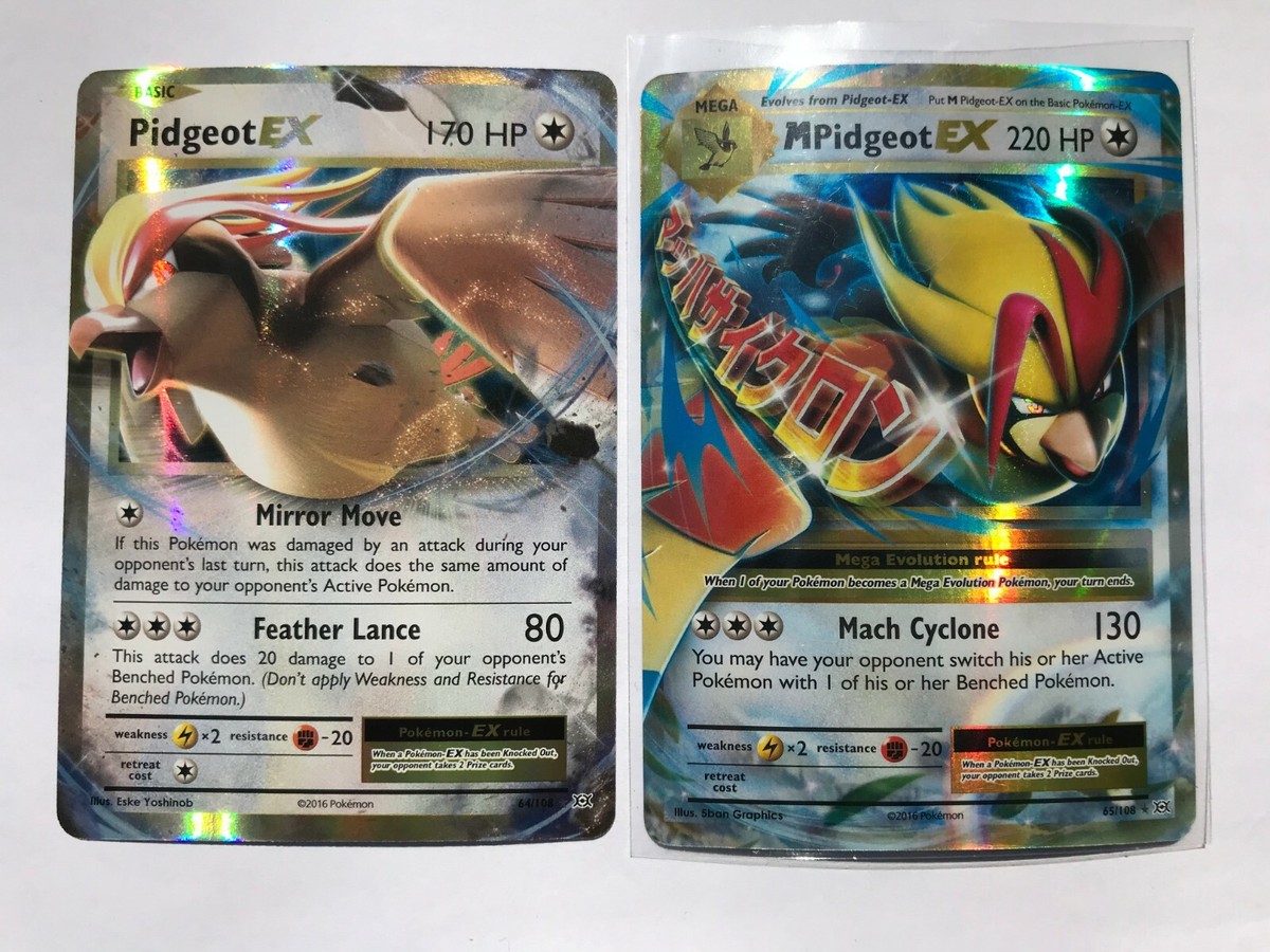Pokemon Mega Pidgeot Card