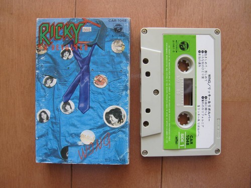 Ricky Revolver WING Cassette tape ( Both sides have been played and the ...