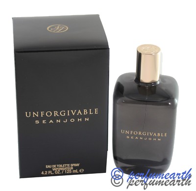 UNFORGIVABLE FOR MEN 4.2 OZ EDT SPRAY BY SEAN JOHN & NEW IN A BOX ...