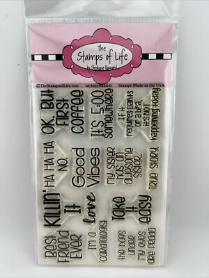 The Stamps of Life Stamps Made In USA / Sayings 4 Shirts 2 Stamp | eBay