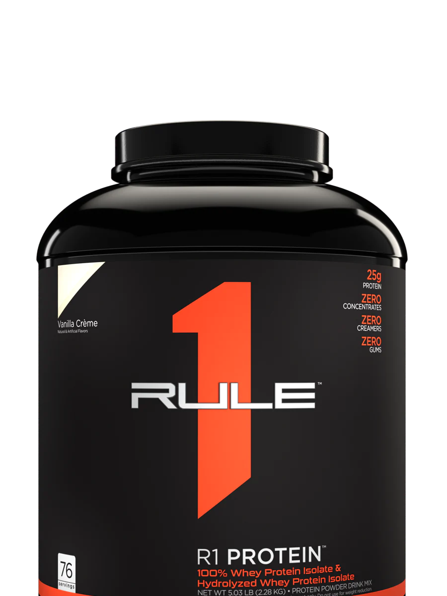 RULE ONE R1 PROTEIN | 5LBS | RULE 1 | ISOLATE HYDROLYSED | BCAA | WHEY ...
