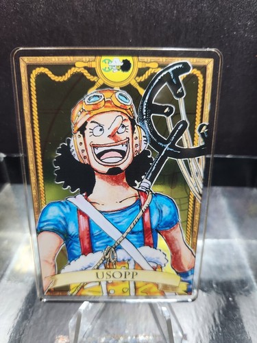 One Piece Jump Shop Usopp Acrylic Status Card , U.S Seller | eBay